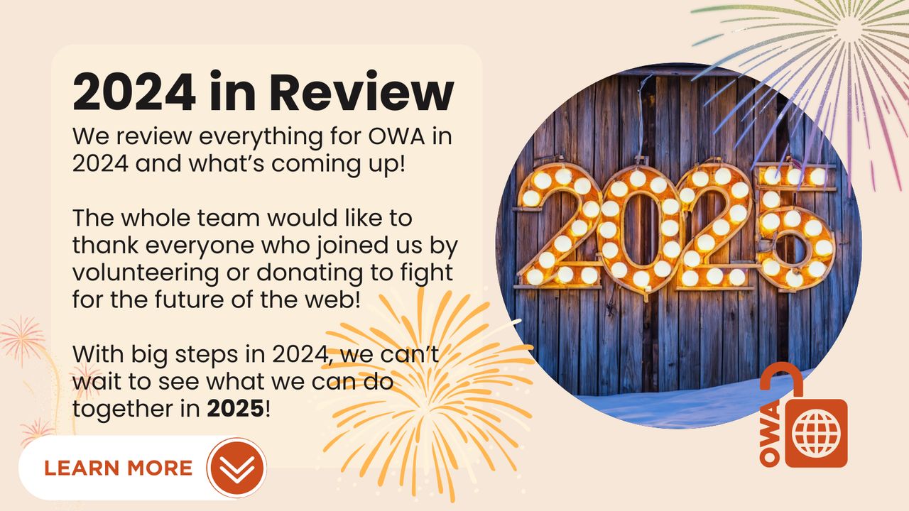 Open Web Advocacy 2024 in Review - Open Web Advocacy